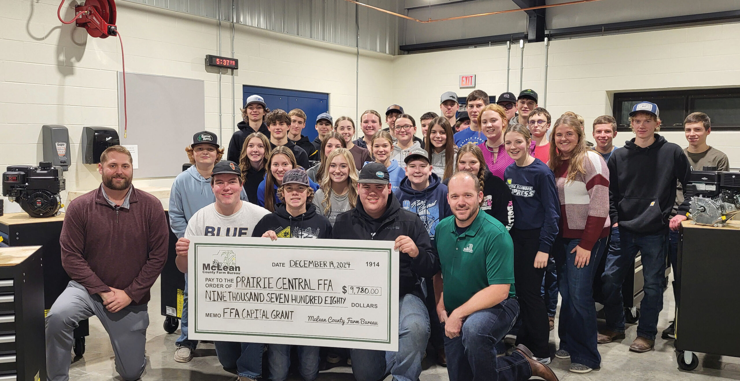 Farm Bureau Grant Fuels Small Engine Learning Lab – McLean County Farm ...